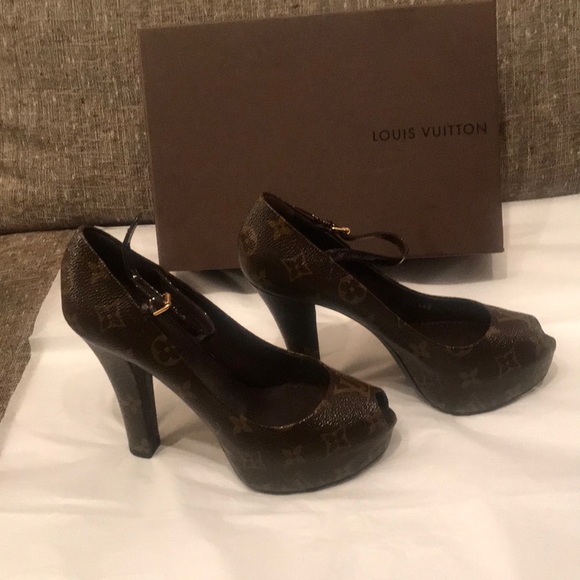 Louis Vuitton Shoes | Stiletto Heels | Poshmark